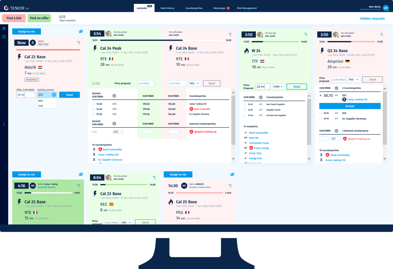 OTC Energy Trading Platform for Professional Traders - enmacc.com